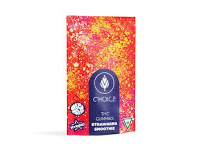 Buy Choice Chews Strawnana Smoothie | 20pk | 100mg - Kosa Cannabis ...